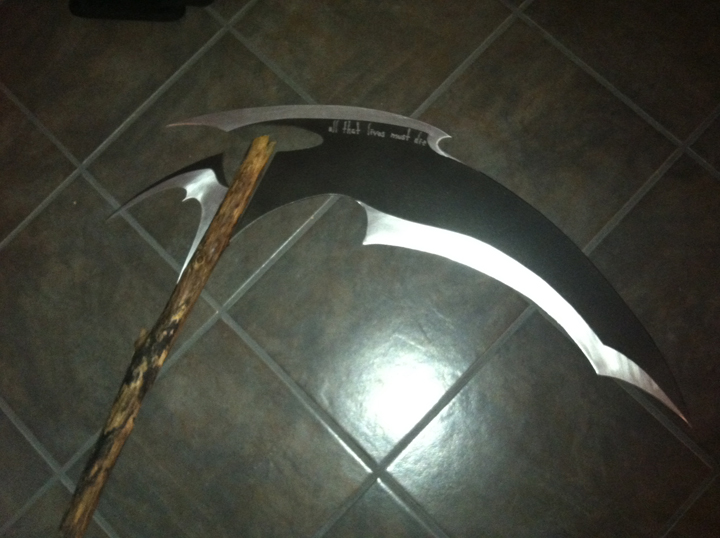 Hand-Made Female Grim Reaper and Sickle | Page 2 | Halloween Forum