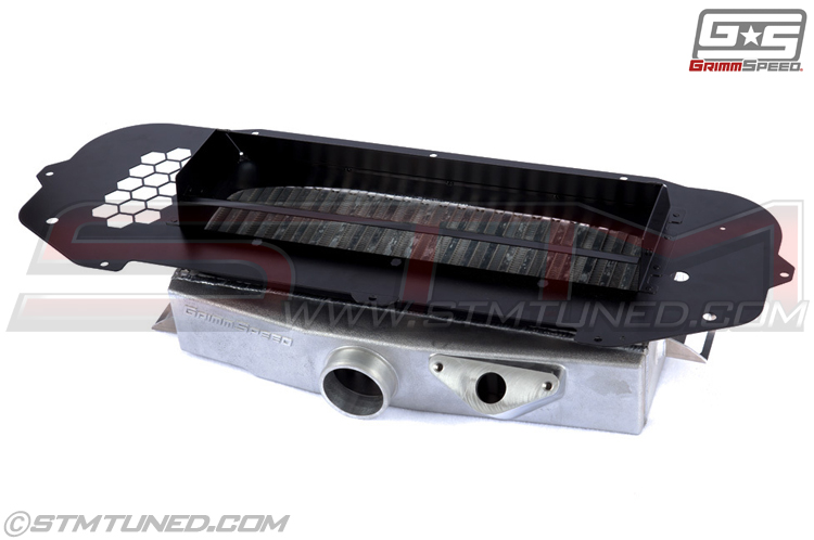 STM: GRIMMSPEED 02-07 WRX & STI TOP-MOUNT INTERCOOLER AIR SPLITTERS ...