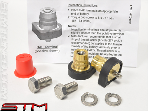 STM: ODYSSEY SAE BATTERY TERMINAL ADAPTER KIT | 3217-0006