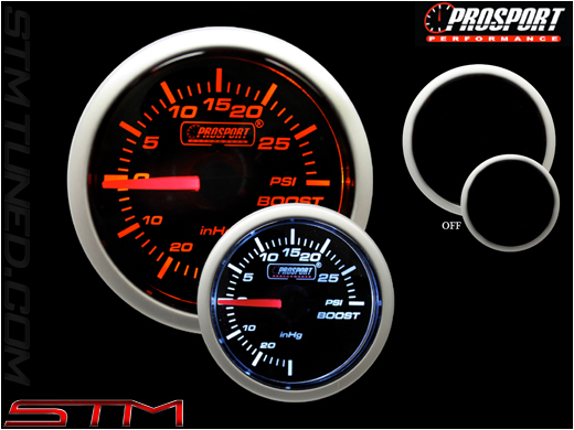 STM: PROSPORT 60MM PERFORMANCE SERIES GAUGES | AMBER | 238BFWA